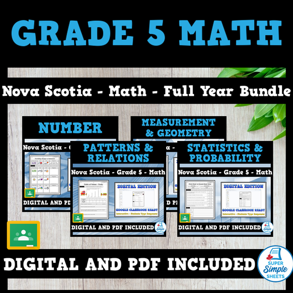 Nova Scotia Grade 5 Math Full Year Bundle Super Simple Sheets nova-scotia-grade-5-math-full-year-bundle-super-simple-sheets